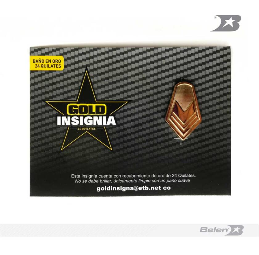 Insignia grado suboficial - Sargento segundo - Tienda militar ...